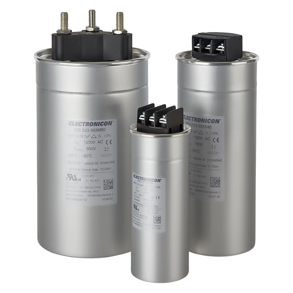 AC-Starkstromkondensatoren - ELECTRONICON Kondensatoren GmbH